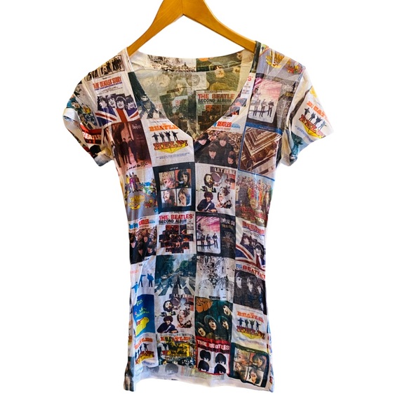 The Beatles | Tops | The Beatles Genuine Merchandise Sheer 200s Album Cover Tee | Poshmark